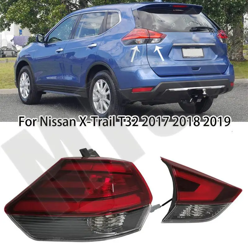 Left-and-Right-Auto-Rear-Bumper-Tail-Light-Tail-Lamp-For-NISSAN-X-TRAIL ...