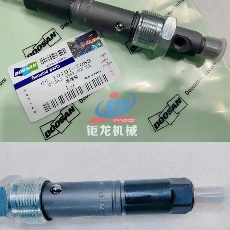 Applicable to Doosan DX300LCA engine fuel injector 65.10101-7088 ...
