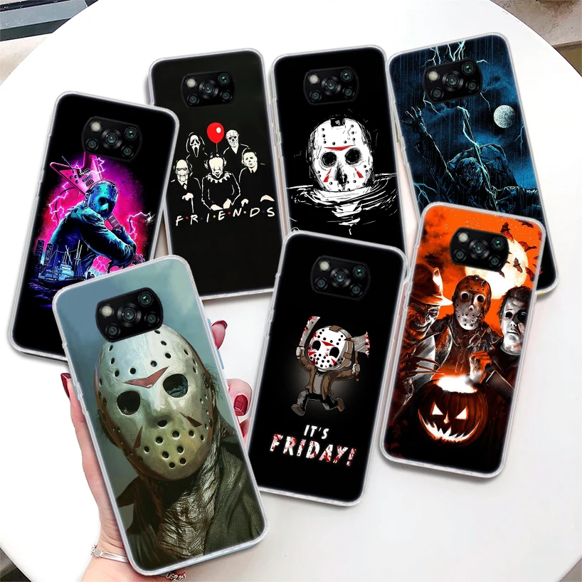 Jason-Voorhees-Coque-Phone-Case-For-Xiaomi-Poco-X6-X5-X3-Nfc-X4-Gt-F6 ...