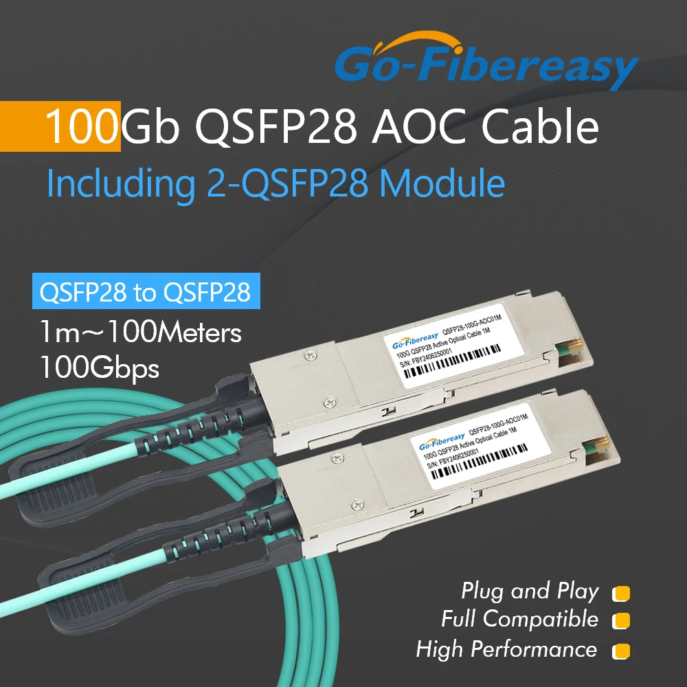 100Gb-QSFP28-AOC-Cable-1m-100m-100Gbps-QSFP28-to-QSFP28-Active-Optical ...