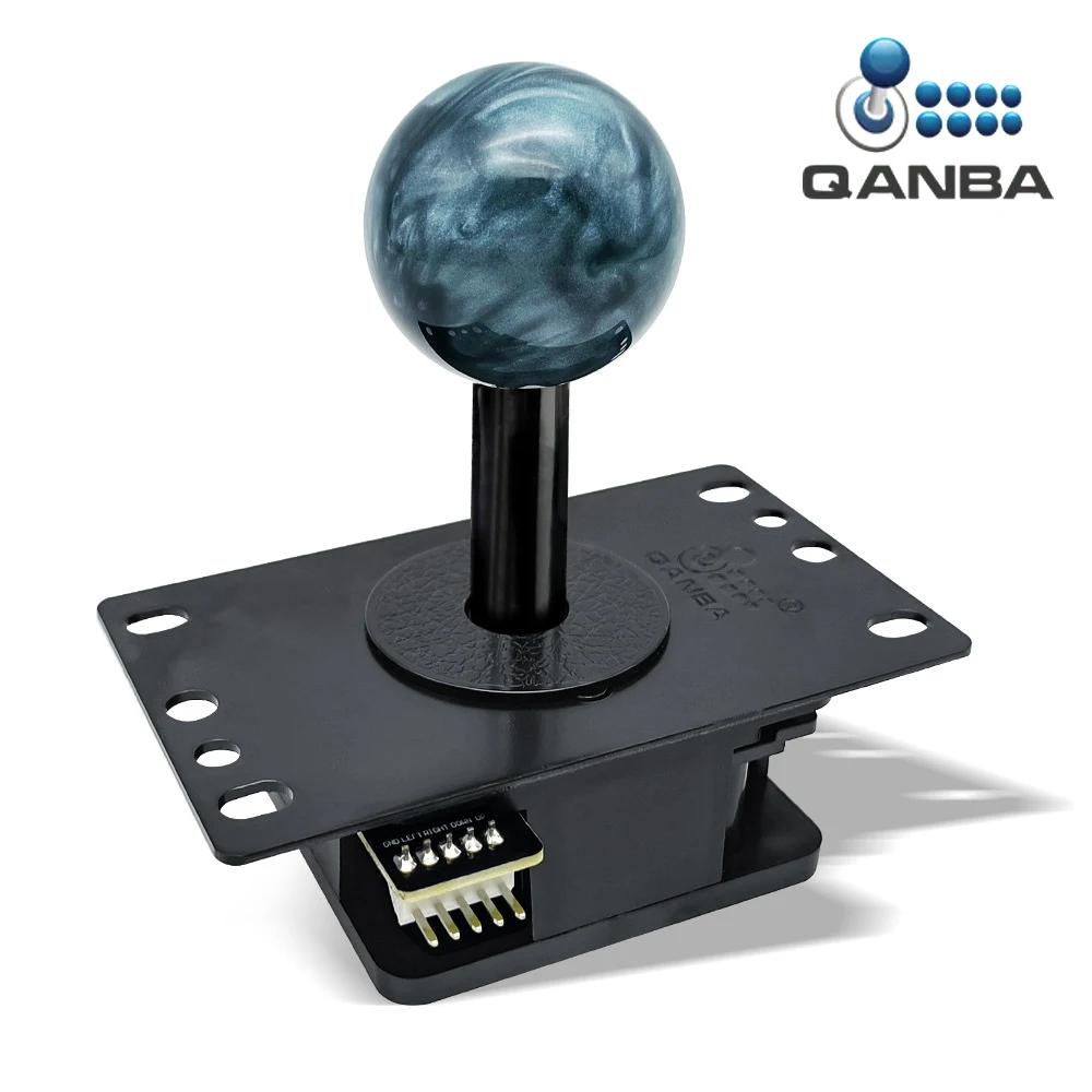 Qanba 오리지널 중력 기계식 샤프트, 무음 레버, 아케이드, MAME, JAMMA 게임 교체용, Qanba 중력 기계식 조이 ...