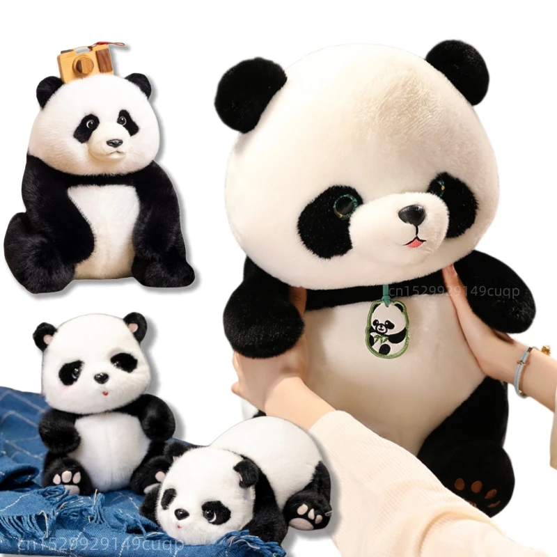 Kawaii Simulation Cosplay Panda Dragon Bamboo Fruit Black And White ...