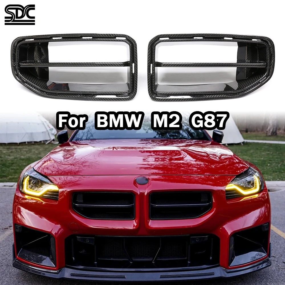 M2 Real Dry Carbon Front Bumper Grills For BMW M2 G87 Coupe 2023+ AP ...