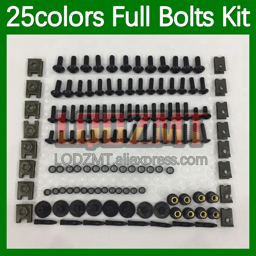 268pcs Body Bolt Full Screws Kit For KAWASAKI NINJA ZX10R ZX 10R 10 R ...