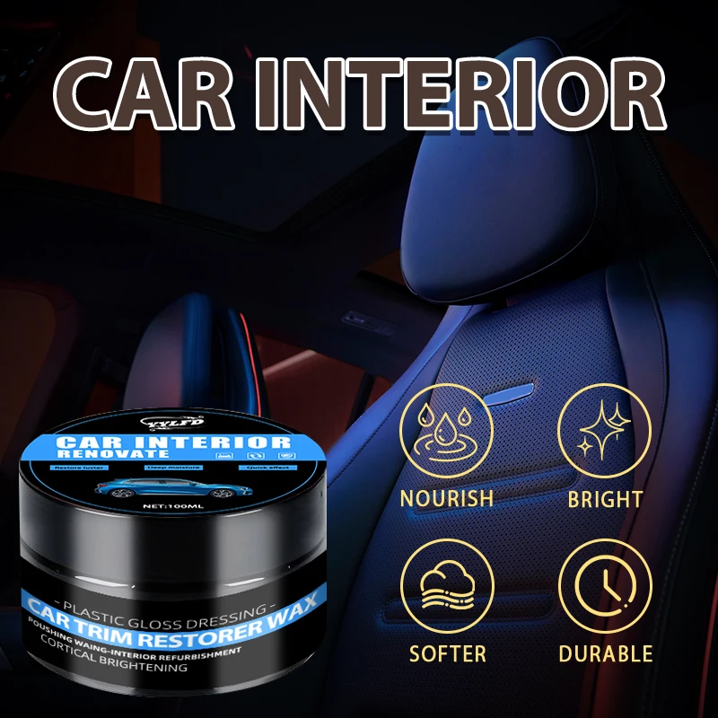 100g Special Polishing Paste for Car Interior, Dashboard & Seat ...