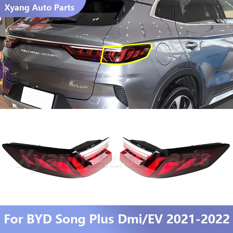 Taillight Rear Bumper Light Brake Lamp For BYD Song PLUS DM-I/EV 2021 ...