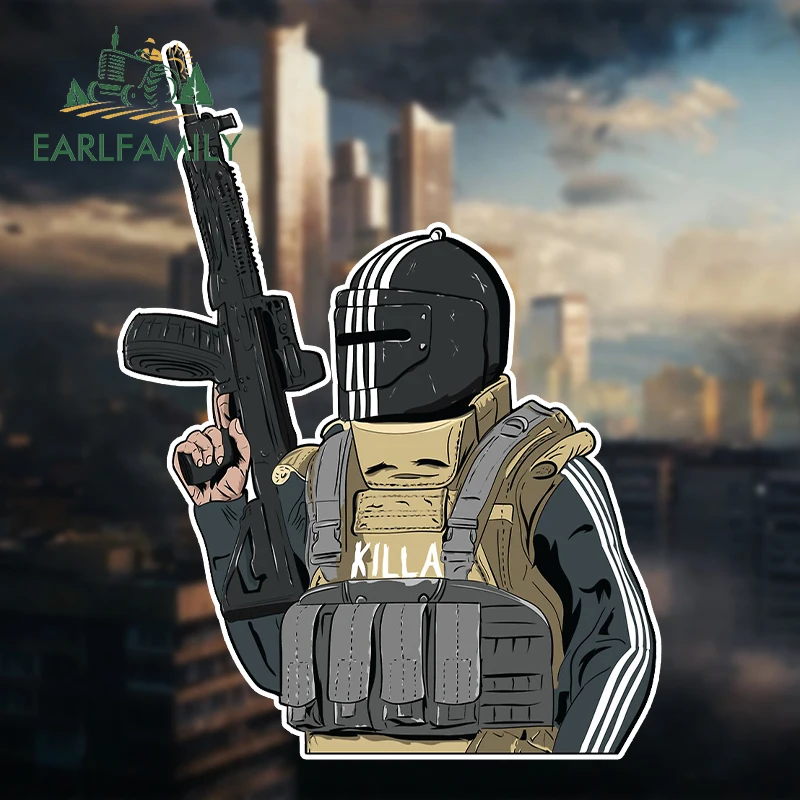 EARLFAMILY 13cm Escape from Tarkov Killa Car Stickers Graphics ...