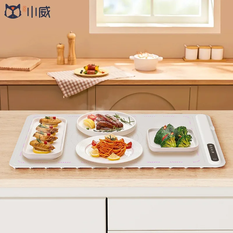 Foldable-Silicone-Hot-Food-Board-with-Intelligent-Heat-Preservation-for ...