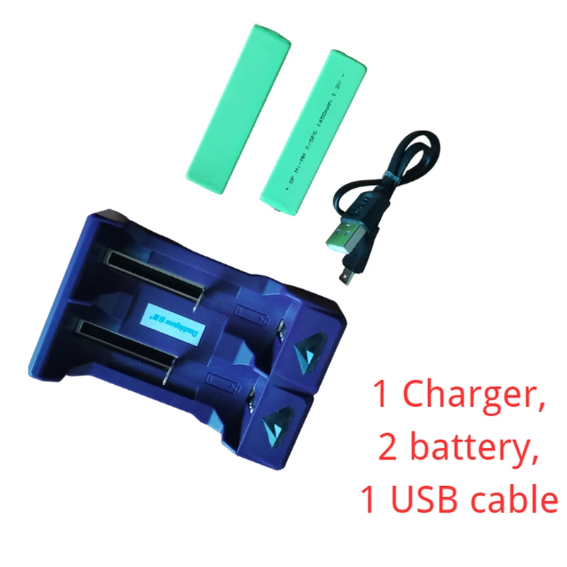 5V 500mA NIMH USB Battery Charger With 7/5F6 67F6 Ni-Mh 1450mAh Chewing ...