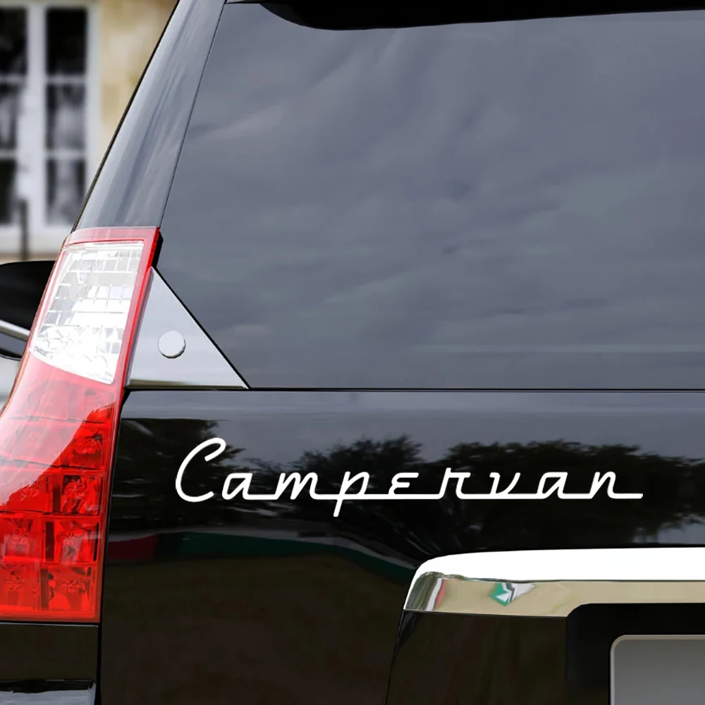 Car-Styling-Retro-Style-CAMPERVAN-CAMPER-VAN-Camping-Die-Cut-Vinyl-Car ...