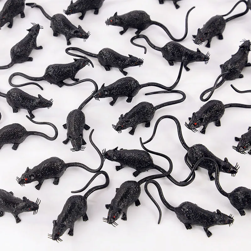10pcs-Scary-Lifelike-Fake-Mouse-Model-Halloween-Party-Haunted-House ...