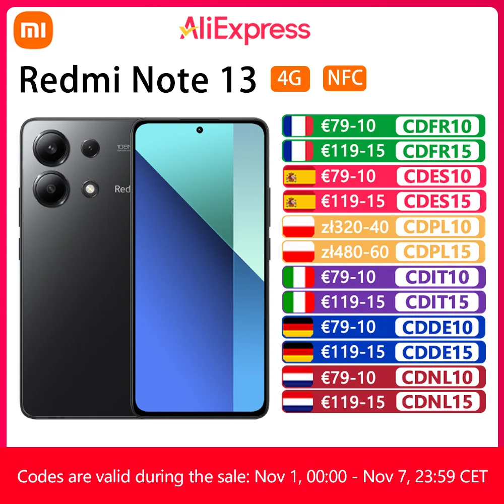 Xiaomi-Redmi-Note-13-4G-Smart-Phones-NFC-Snapdragon-685-Mobile-Platform ...