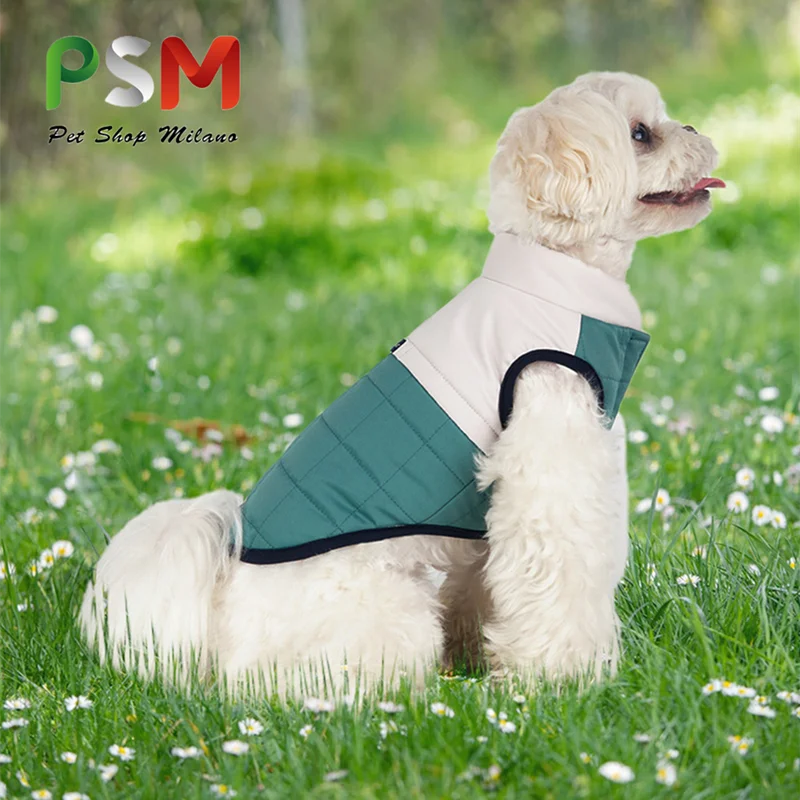 PSM Pet Clothes Dog Autumn and Winter Thickening Warm Clothes Small Dog ...