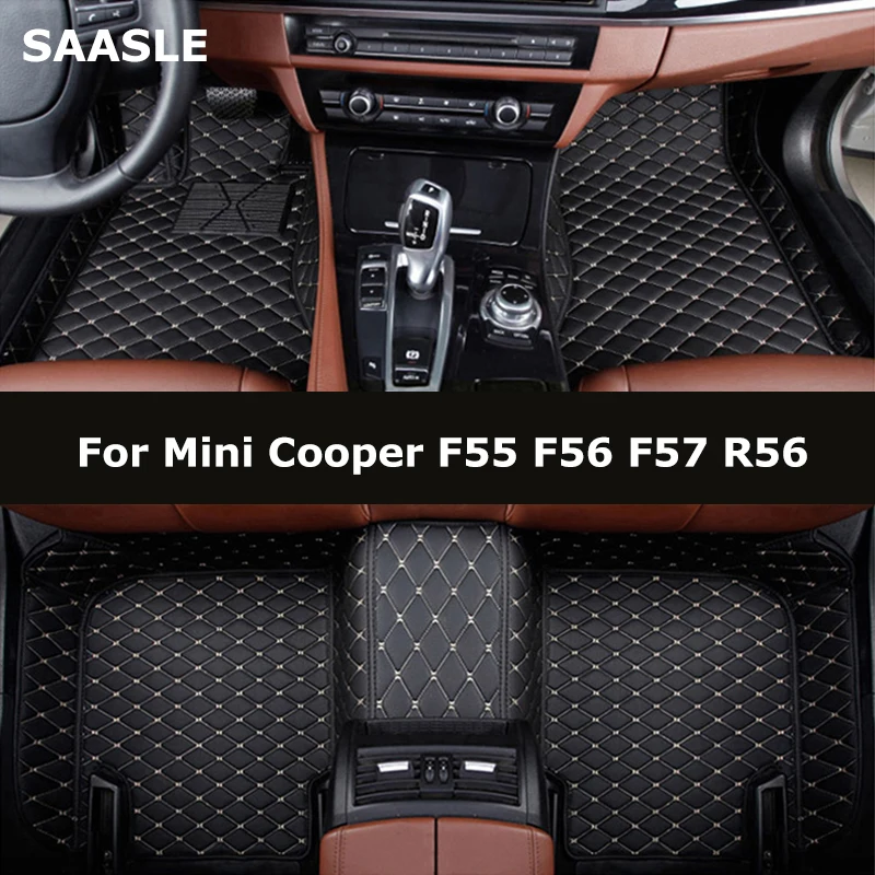 SAASLE-Custom-Car-Floor-Mats-For-Mini-Cooper-F55-F56-F57-R56-Auto ...