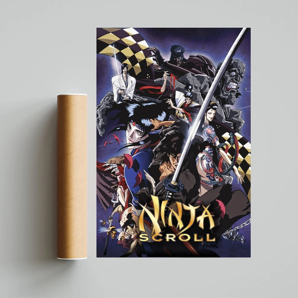 Ninja Scroll Poster