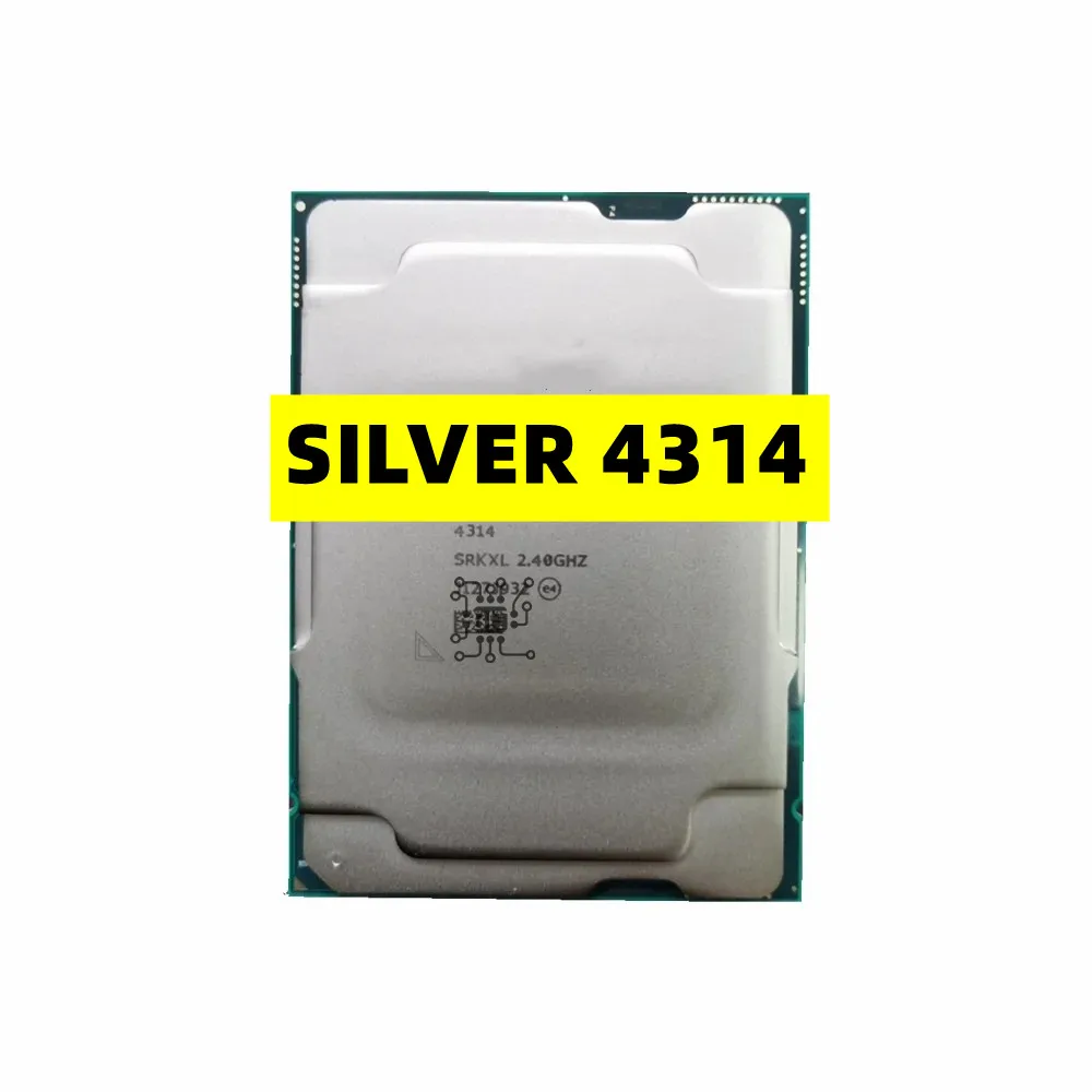 Xeon Silver 4314 CPU 2 4GHz 24MB 135W 16 Cores 32 Threads processor Xeon Silver 4314 CPU 2 4GHz 24MB 135W 16 Cores 32 Threads processor
