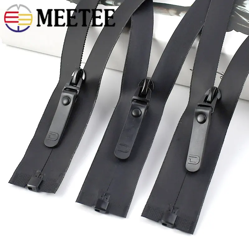 1Pc 5# 50 80cm Waterproof Zipper Open End Invisible Decor Zippers Bags ...