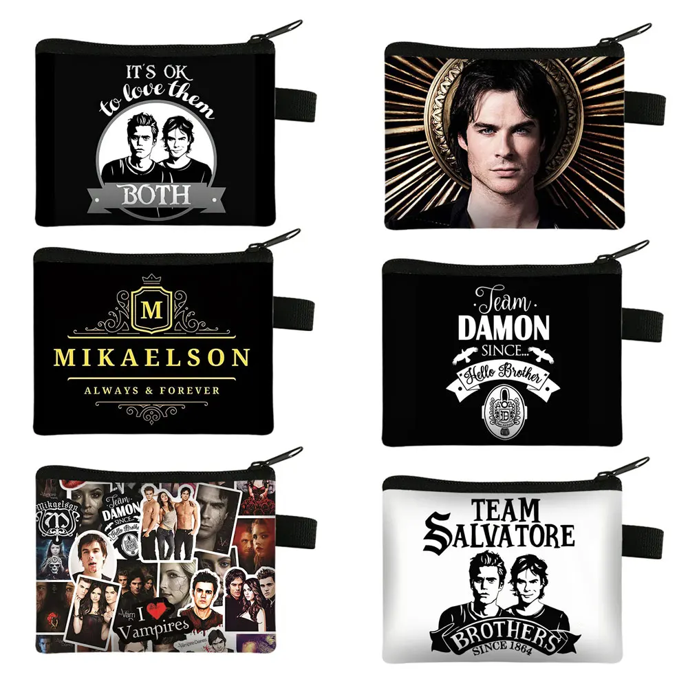 The-Vampire-Diaries-Print-Coin-Purse-TVD-Women-Wallets-Team-DAMON-Money ...