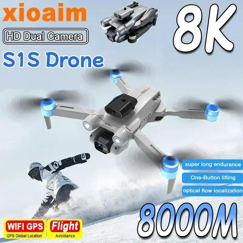 For-xiaomi-Profesional-S1S-Mini-Drone-8K-HD-Camera-Obstacle-Avoidance-Aerial-Photography ...