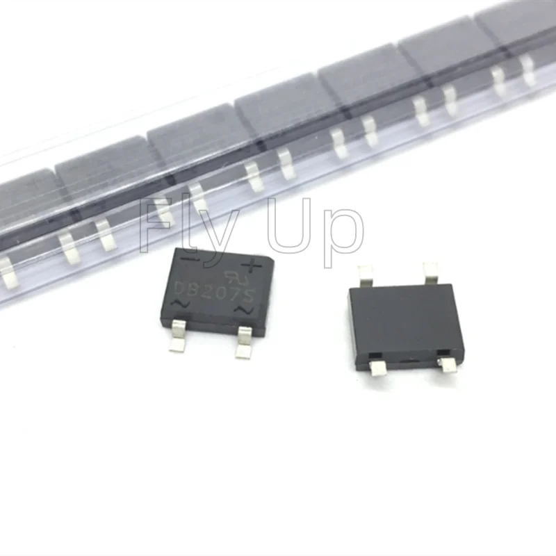 10pcs Db207s Db207 2a 1000v Sop-4 Smd Diode Bridge Rectifier ...