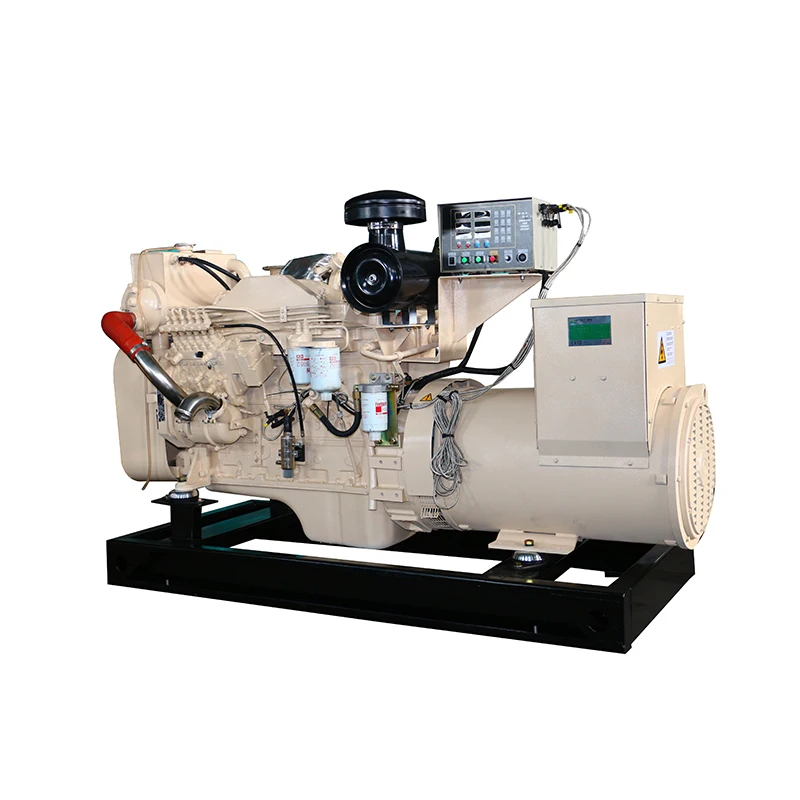 Marine generator set water cooling 30 40 50 60 kw power generator set ...