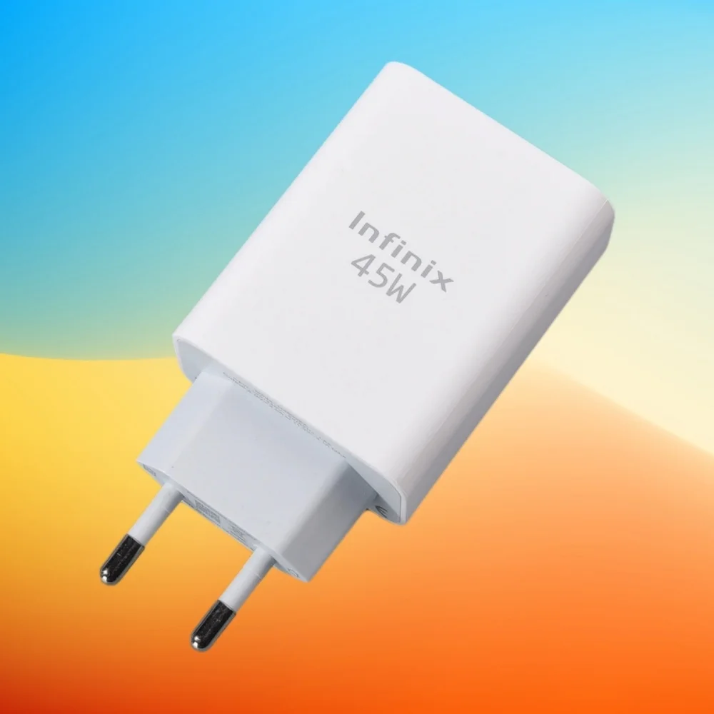 New Infinix Note 60 50 45W USB Charger EU Fast Charging Power Adapter ...