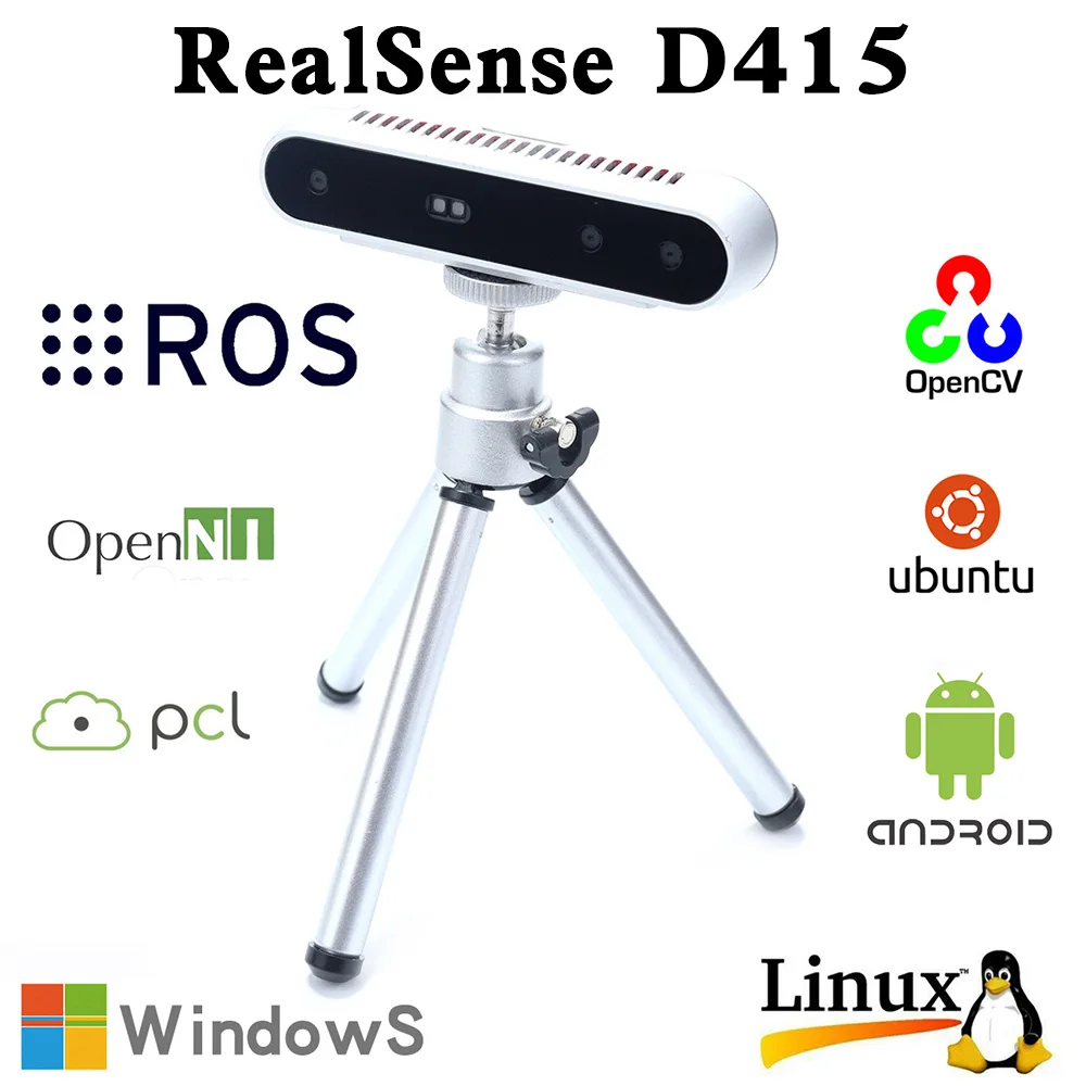Intel-RealSense-D415-Depth-Sensor-RGBD-camera-3D-scanner-Sensory-module-AI-Robot-Vision ...
