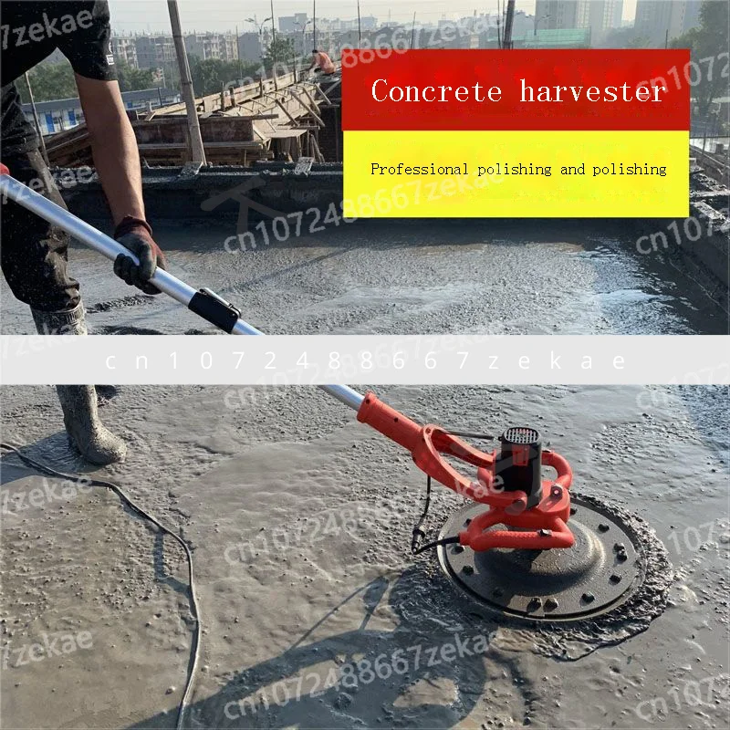 Concrete Floor Electric Sanding Machine 3980W Road Scraper Dust ...
