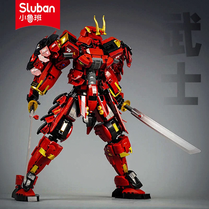 Sluban-Building-Block-Toys-Robot-Alpha-B1183-Mech-Division-Warrior ...