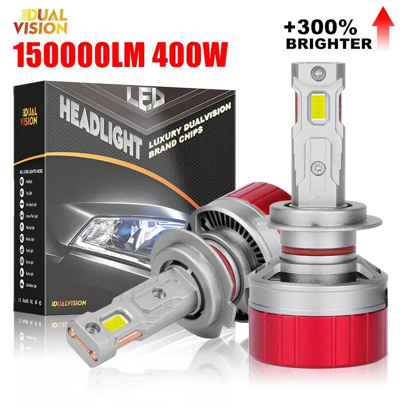 400W-H4-H11-H7-LED-150000LM-HeadLight-Bulbs-H8-H9-H1-HB3-HB4-9005-9006 ...