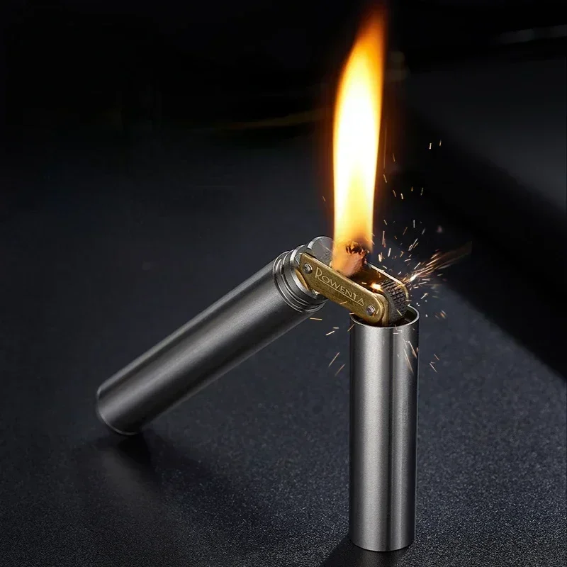 Mini Metal Cigarette Lighter Kerosene Lighter Torch Portable Smoking ...