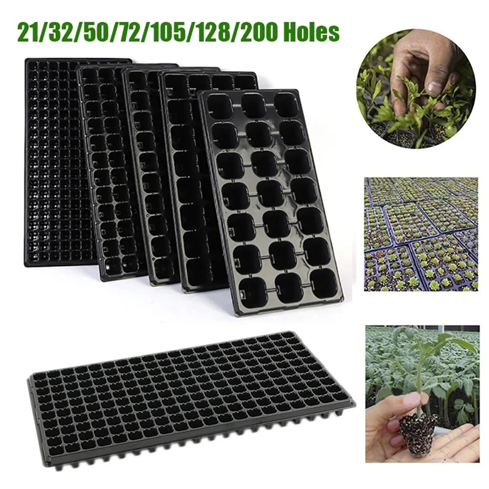 1-Pc-Seedling-Tray-Starter-Plug-Planting-Planter-Container-Plastic ...