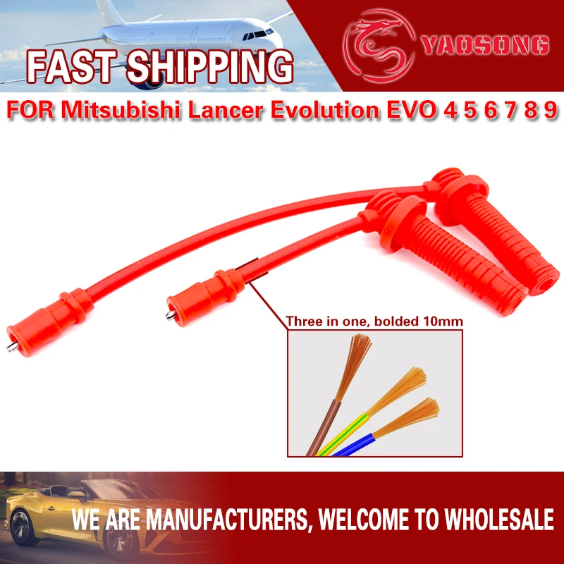 2 PERFORMANCE IGNITION COIL PACKS SPARK CABLE LEADS CONNECT 1996-2006 ...