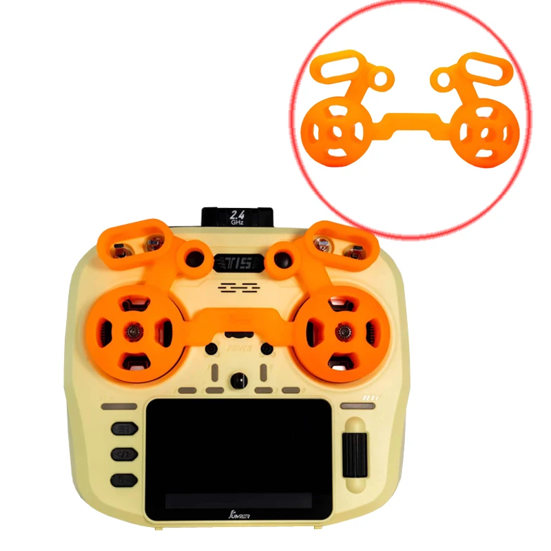 1PCS-RC-Model-Airplane-Remote-Control-Joystick-Protection-Cover-Orange ...