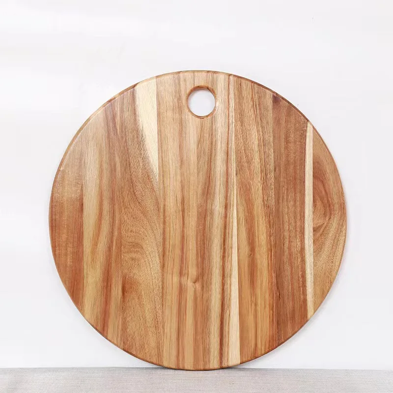 Acacia-Wood-Round-Cutting-Board-Multi-Use-Circle-Serving-Board ...