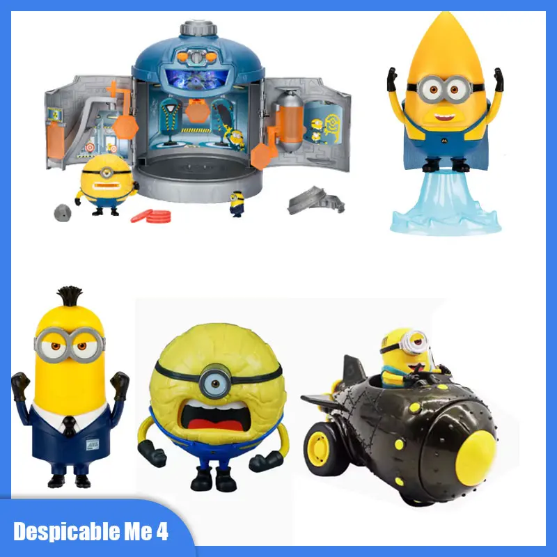 New-Movie-Despicable-Me-4-Minions-The-Same-Toy-Sound-And-Light-Poof ...