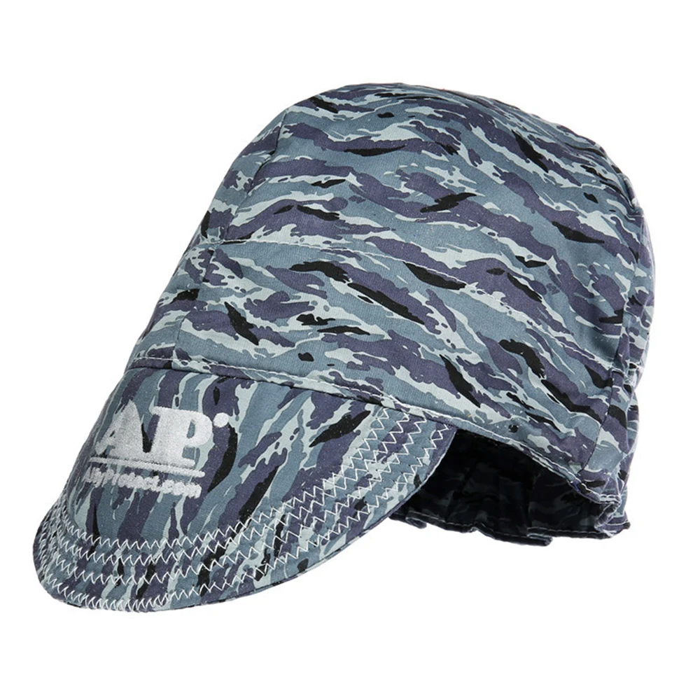 Elastic Welding Hat Welder Work Cap Protective Cap Flame Resistant Anti ...