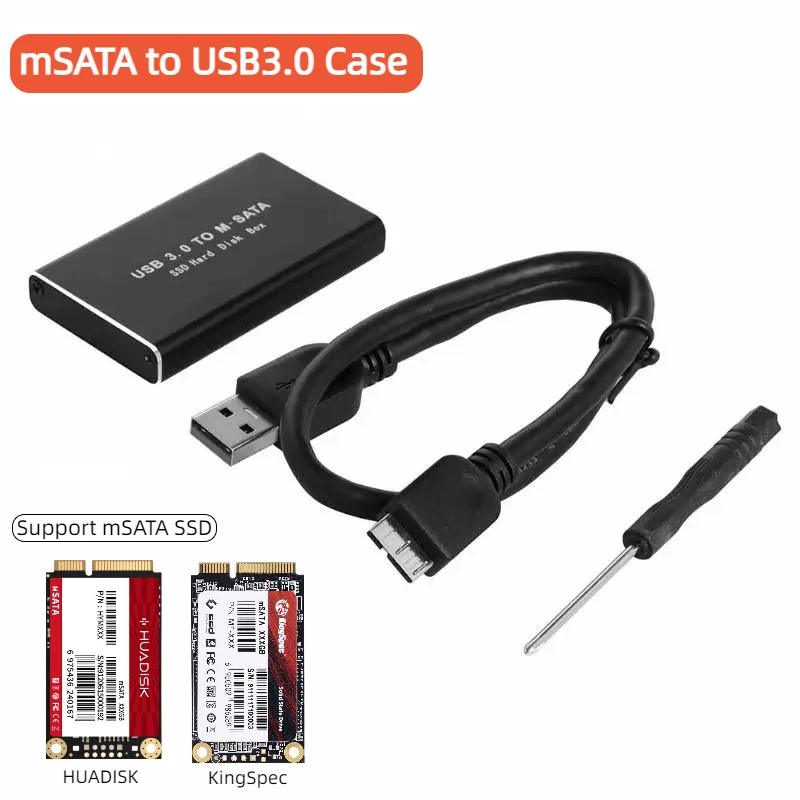 USB 10 to mSATA 3.0