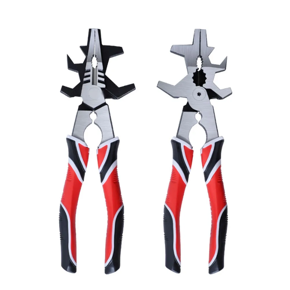 12-15-27mm-Multipurpose-MIG-Welding-Pliers-Flat-Mouth-Pincers-Wire ...