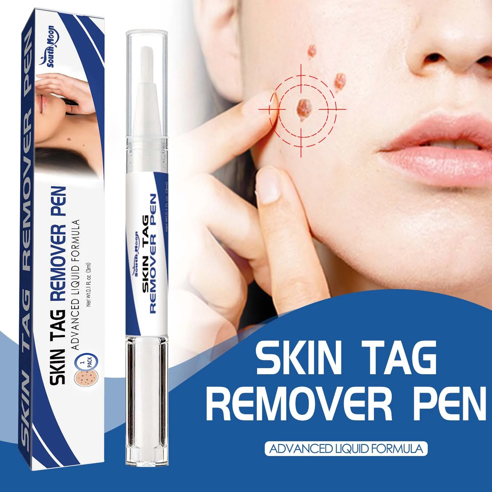 Wart Remover Liquid Pen Painless Treatment Papillomas Removing Skin ...