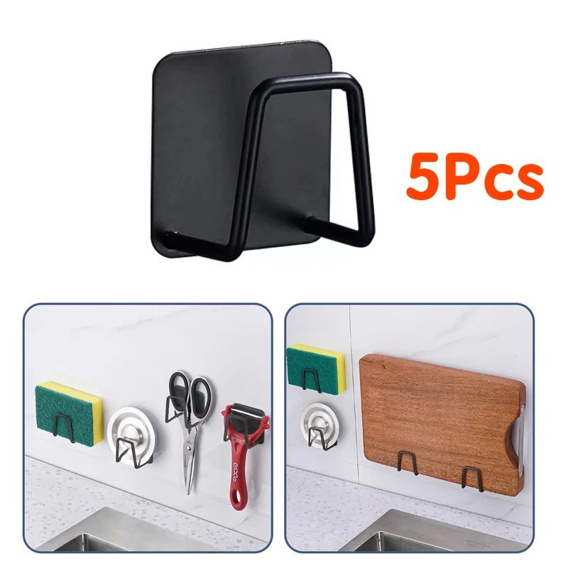 Sponge-Holders-for-Kitchen-Sink-Hooks-for-Hanging-Wall-Hanger-Towel ...