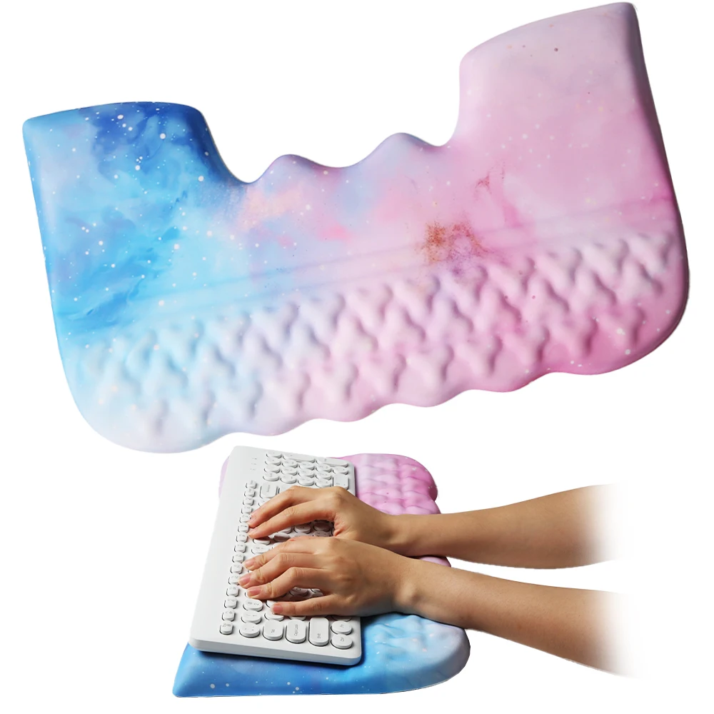 Pink-Blue-Bat-Keyboard-Wrist-Guard-The-keyboard-wrist-guard-is-soft-and ...