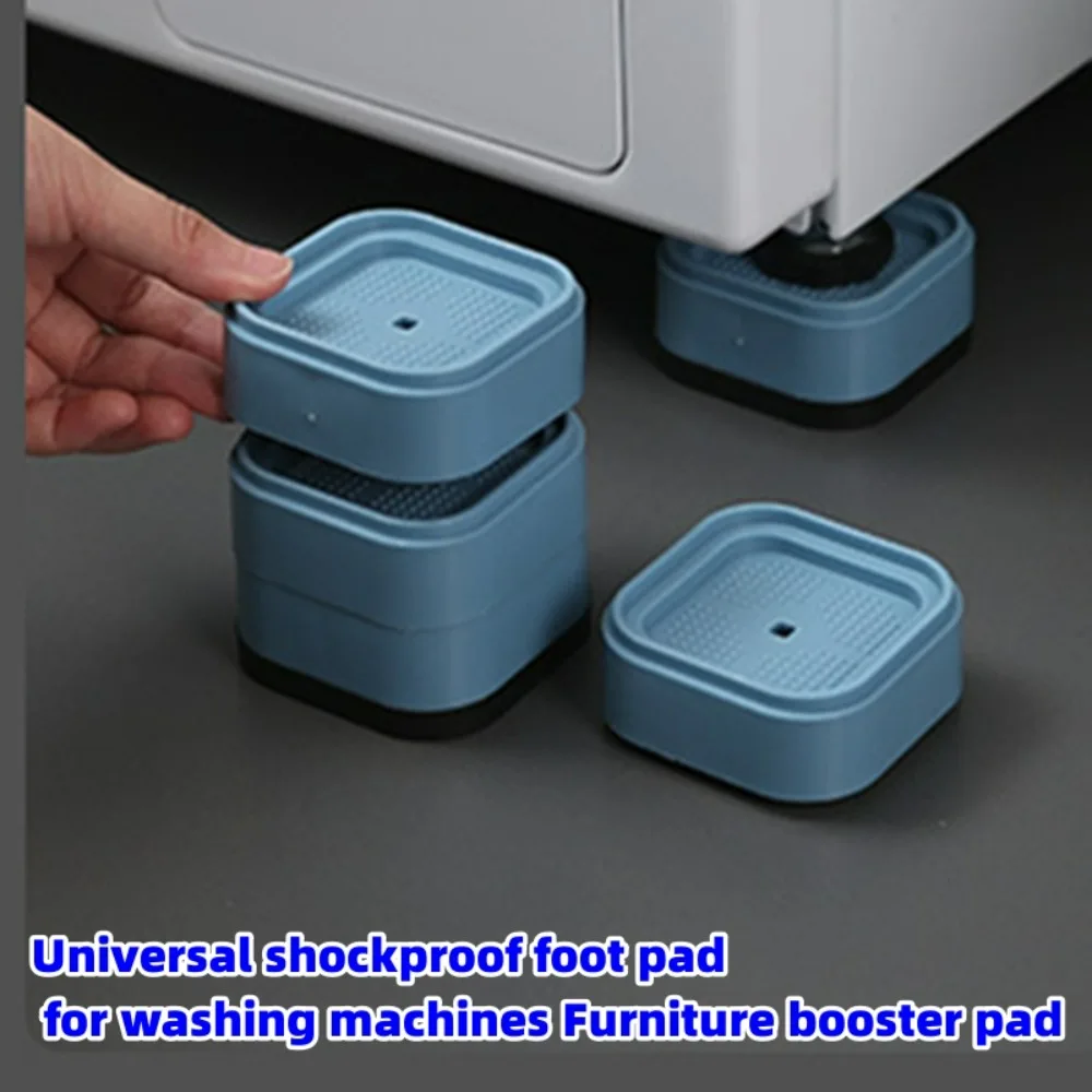 4pcs-Washing-Machine-Anti-Vibration-Feet-Pads-Slipstop-Silent-Dampers ...