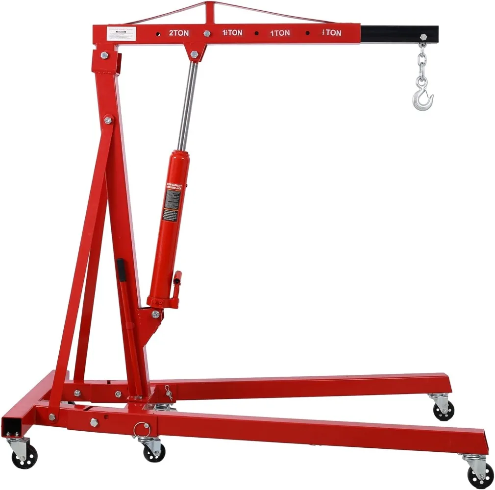 4000lbs-Engine-Hoist-Cherry-Picker-Shop-Crane-Hoist-Lifter-Heavy-Duty ...