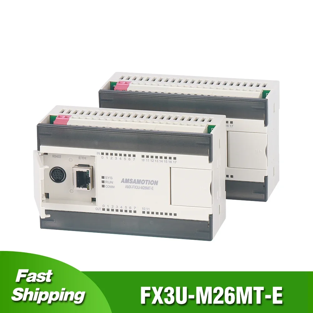 FX3U-M26MR-E-PLC-for-Mitsubishi-Programming-Controller-Ethernet-Port-Transistor-Relay-Digital ...