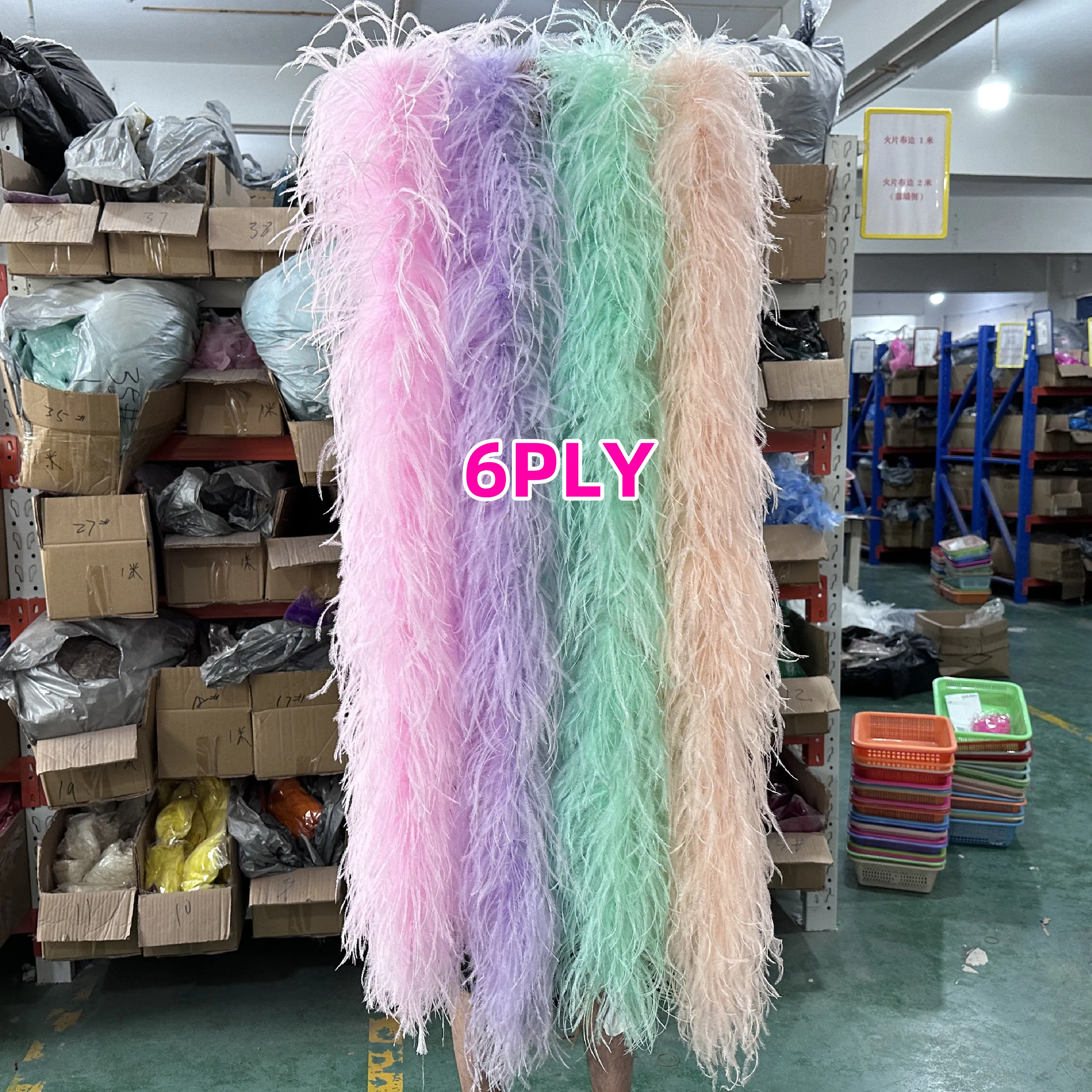 Bufanda-de-Boa-de-plumas-de-avestruz-chal-personalizado-de-6-a-20-capas ...