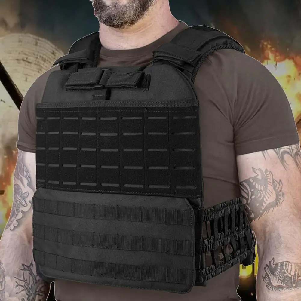 Ajust-vel-respir-vel-Tactical-Hunting-Vest-Prote-o-Descompress-o ...