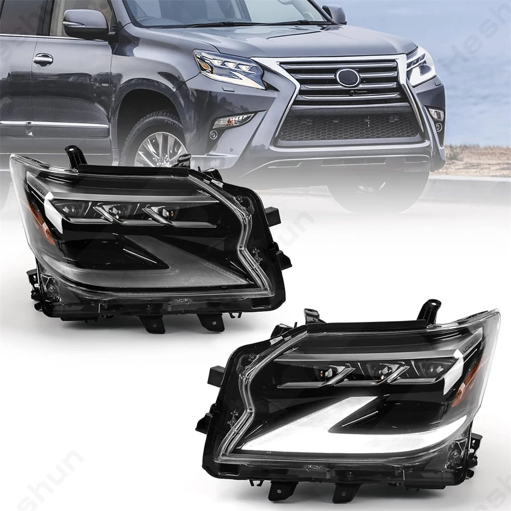 Pair-Headlamps-For-2014-2015-2019-Lexus-GX460-LED-Headlight-Assembly ...