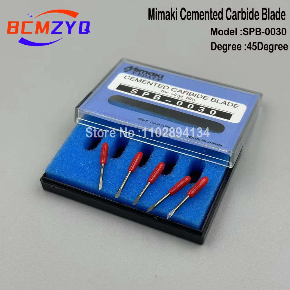 5PCS-Mimaki-Cutting-Blade-Knife-45-Degree-SPB-0030-Cemented-Carbide ...