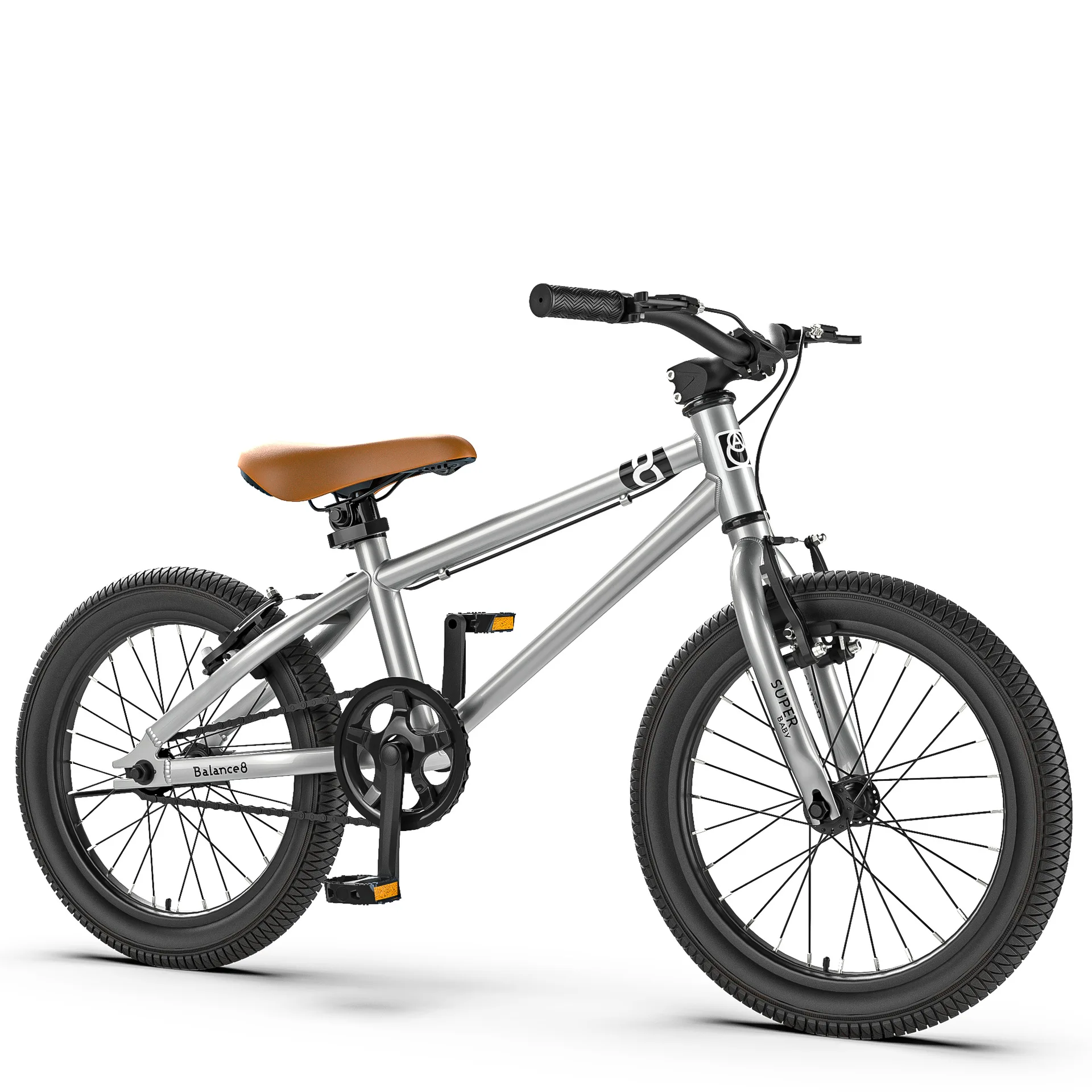 Children-s-16-Inch-Mountain-Bike-Boys-And-Girls-6-12-Years-Old-Pedal ...